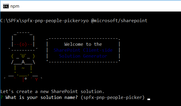 PnP People Picker Control For SPFx